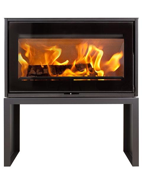 Heta SL 100 - Réf. - CHAUFFAGE - Poêles à bois - Contemporain - Votre ...